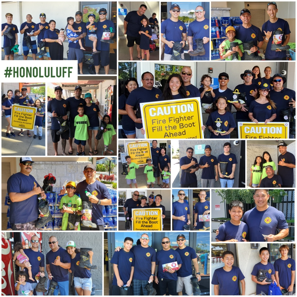MDA Fill the Boot – Hawaii Fire Fighters Association